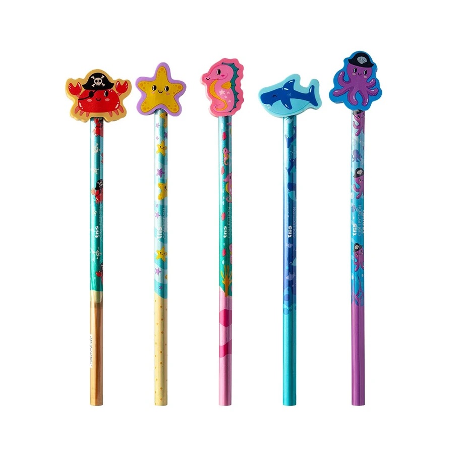 Lápis Grafite + Top Aqua Tris - Star Papelaria Atacado